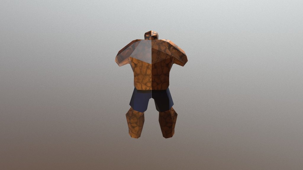 The Thing - 3D model by JoanaFlauzino [35c3f23] - Sketchfab