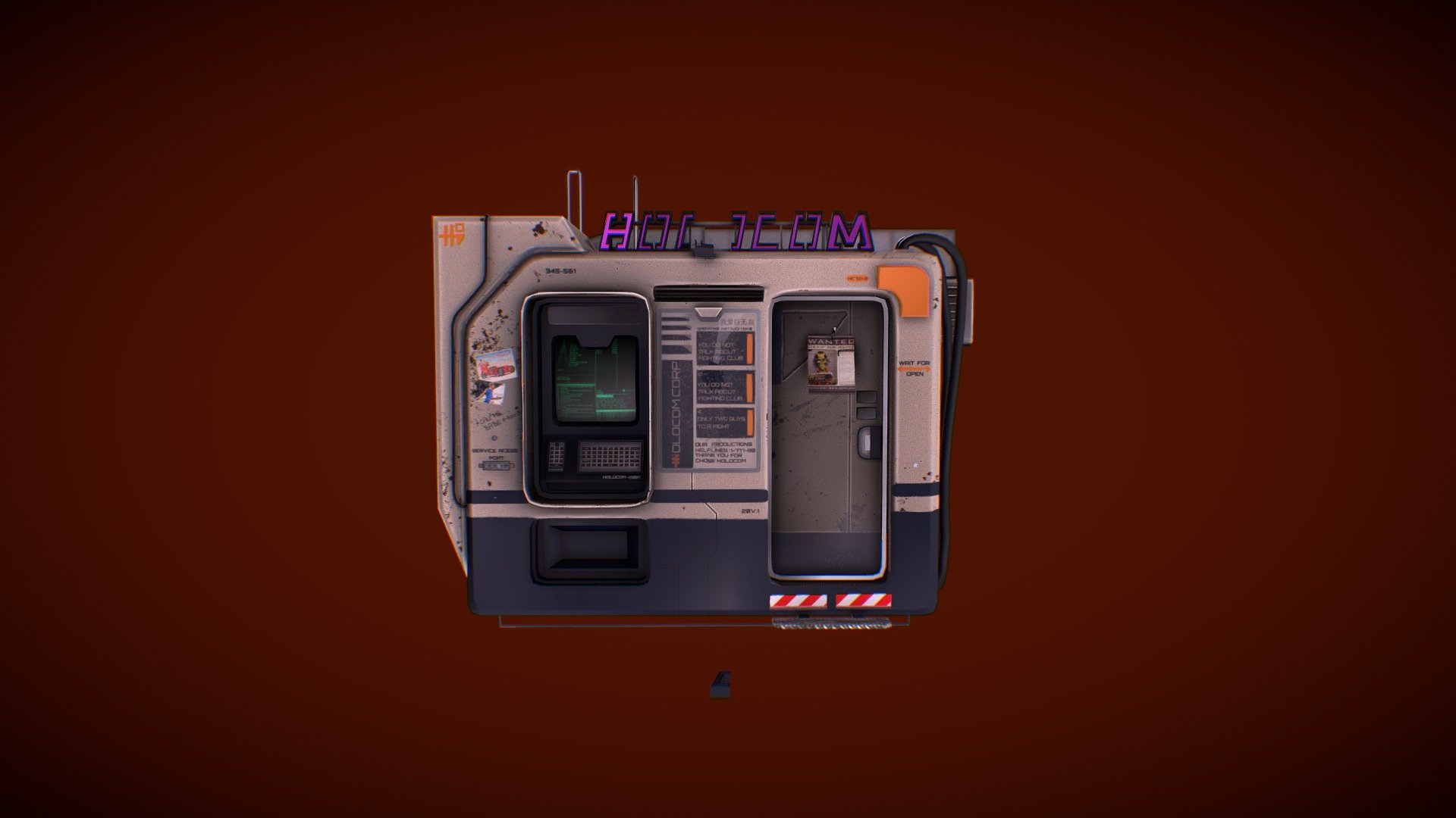 Holocom - 3D model by Karasik (@dima.goryaev.2002) [35c416a] - Sketchfab