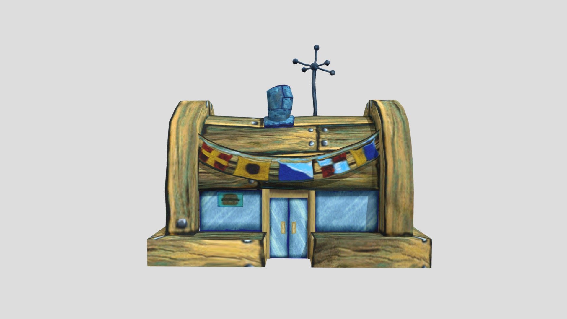 The Krusty Krab 3D Model - Download Free 3D model by spongebob ...