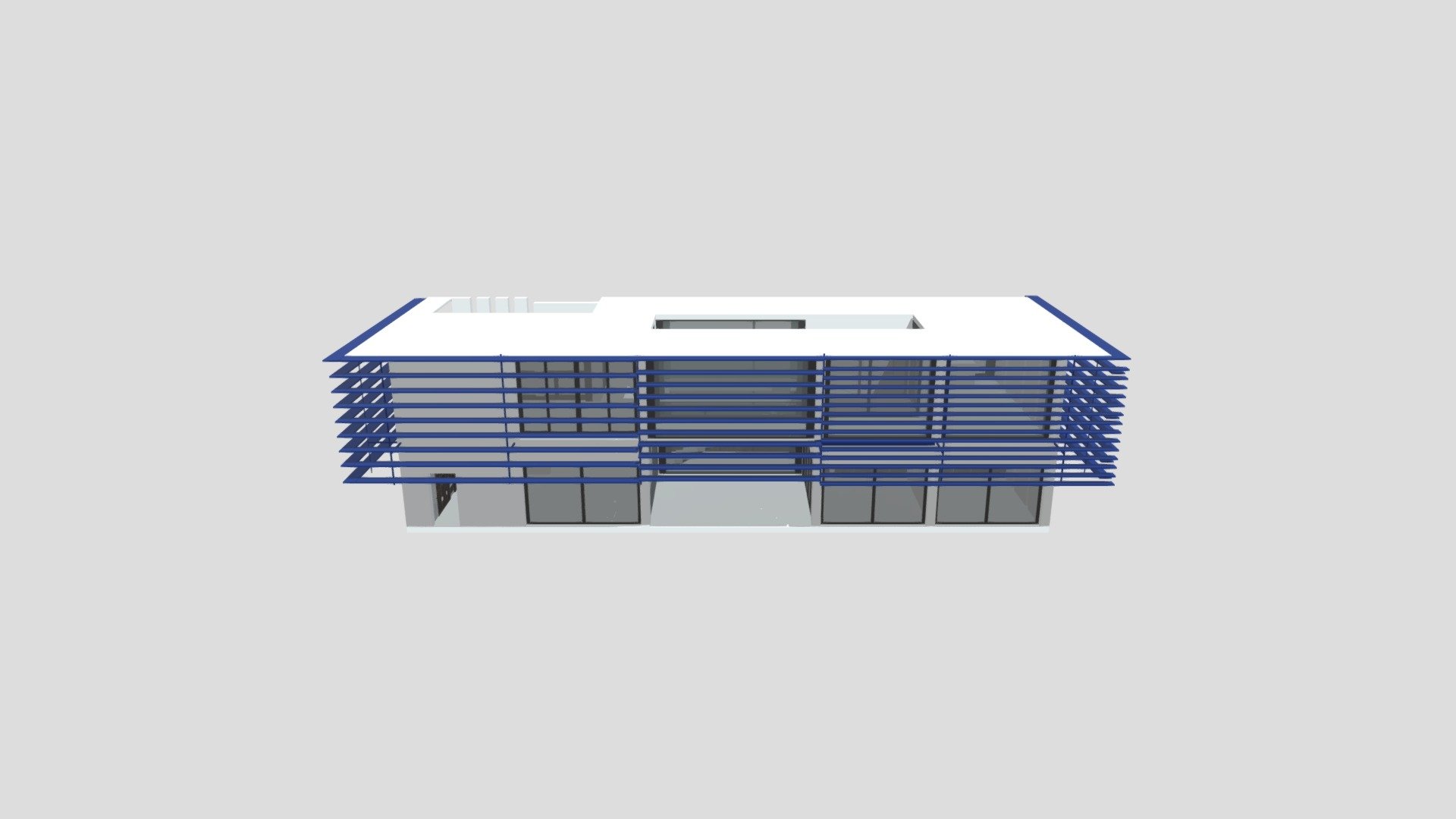 Modern house 2x1 - 3D model by architectsofmetavrse [35c69a2] - Sketchfab
