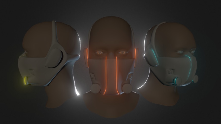 Space Respiration Mask - Download Free 3D model by Exiolite [35c7049 ...
