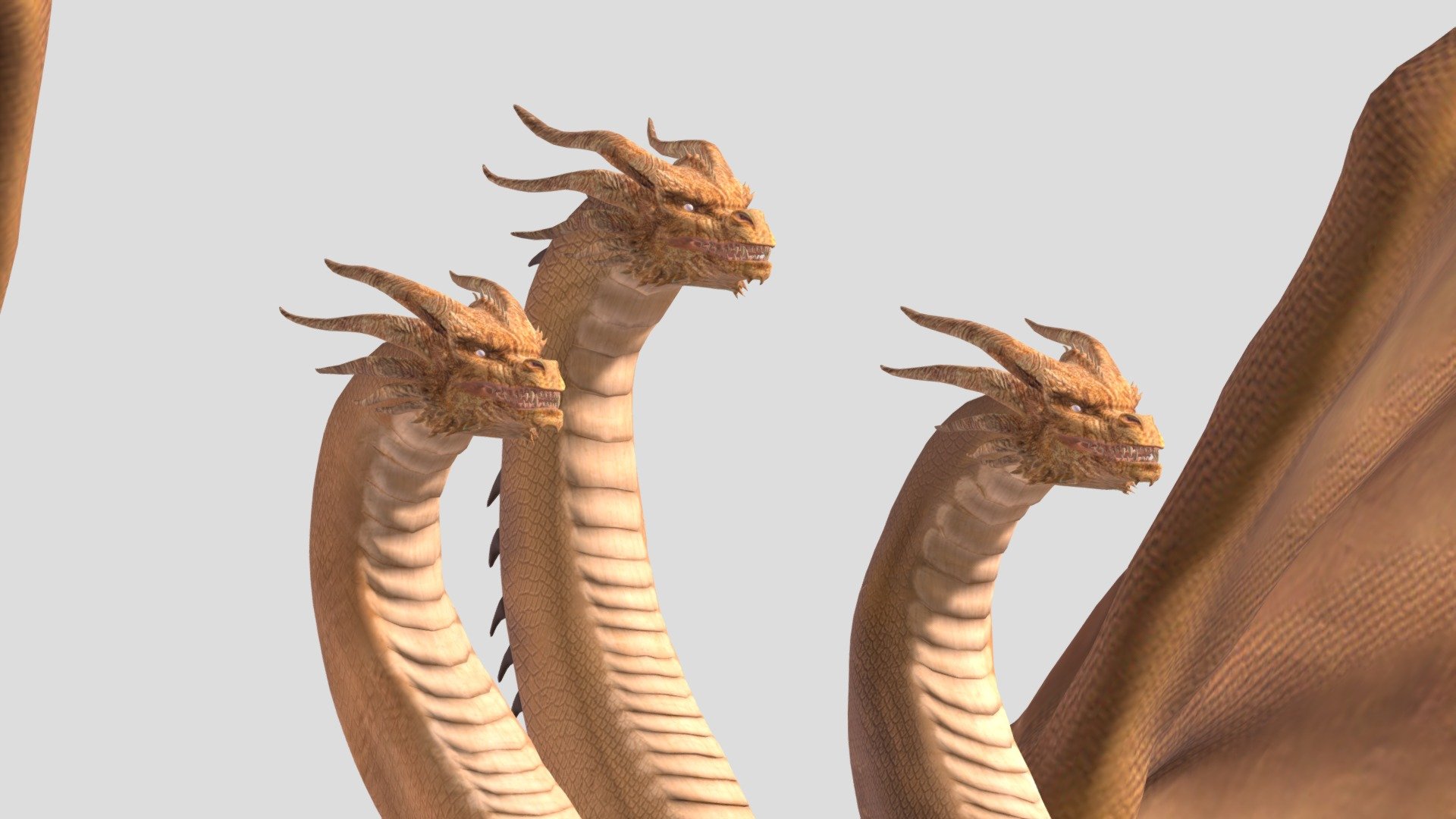 king_ghidorah - Download Free 3D model by vvmilleriii [35c7144] - Sketchfab