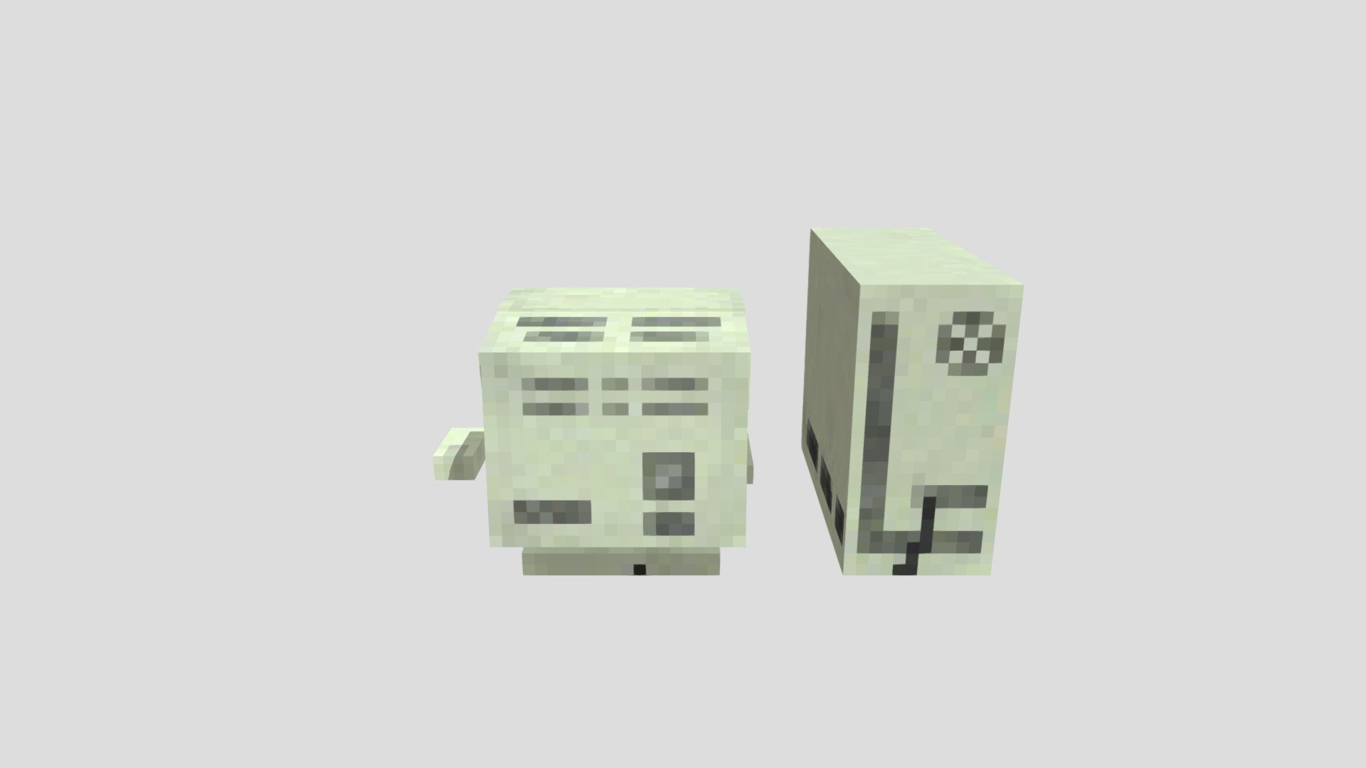 Old PC - 3D model by DVMToshy [35c8041] - Sketchfab