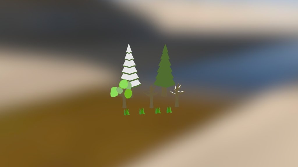 Low Poly Forest Assests - Download Free 3D model by Parker (@axelviii ...
