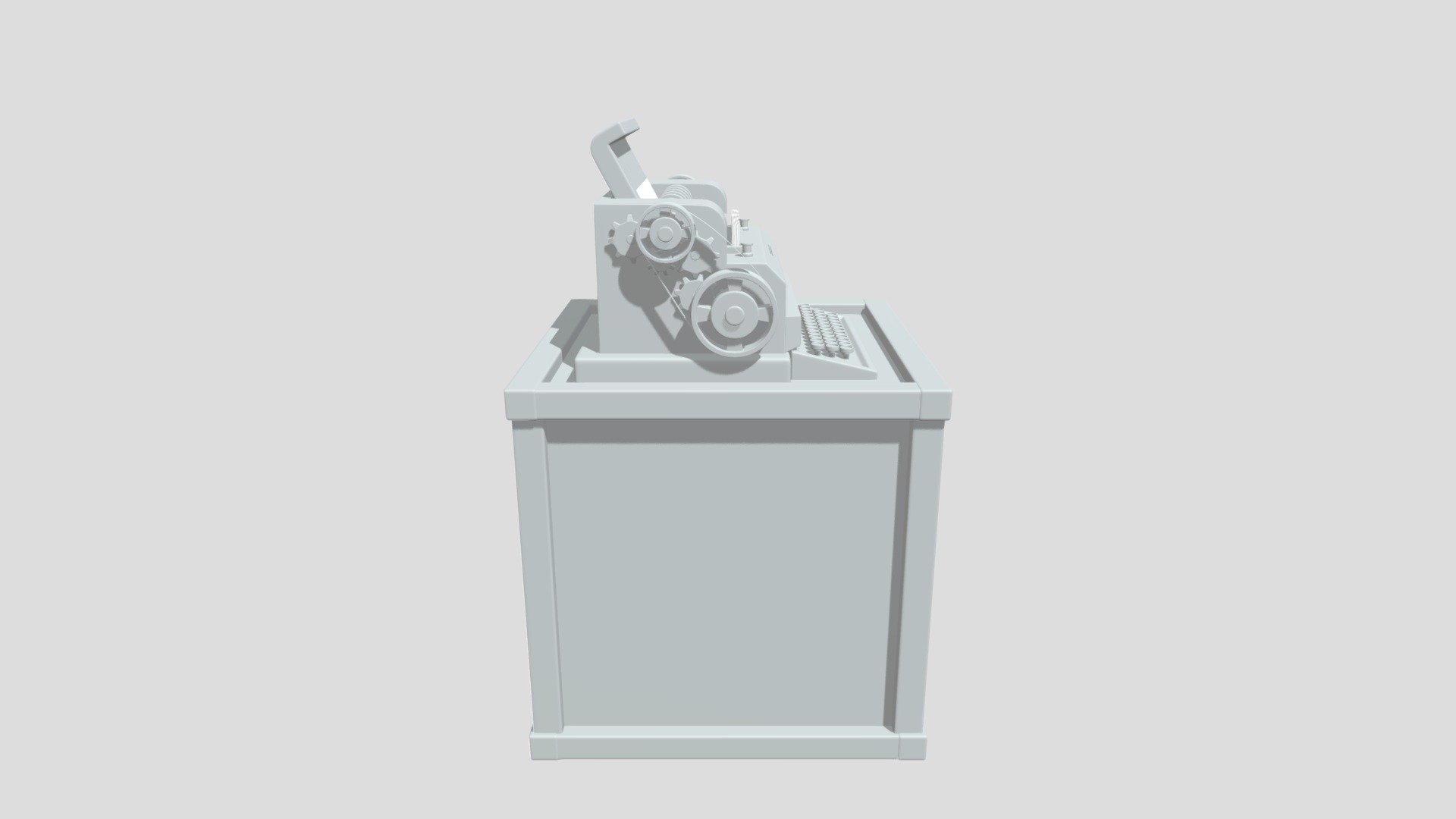 Typewriter_HP - Download Free 3D model by Ven4ikk [35c9bbb] - Sketchfab