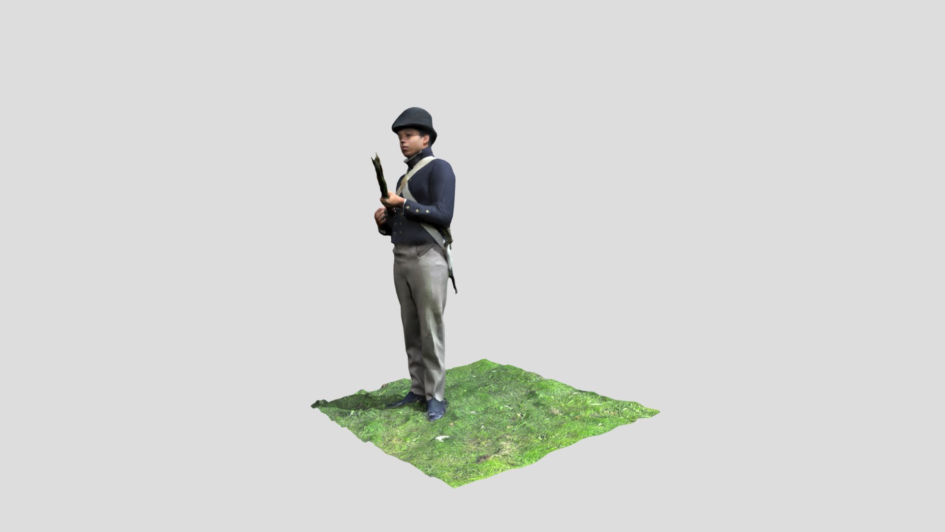 Black Soldier 1 Sep8at11-12 AM-poly - Download Free 3D model by HPL ...