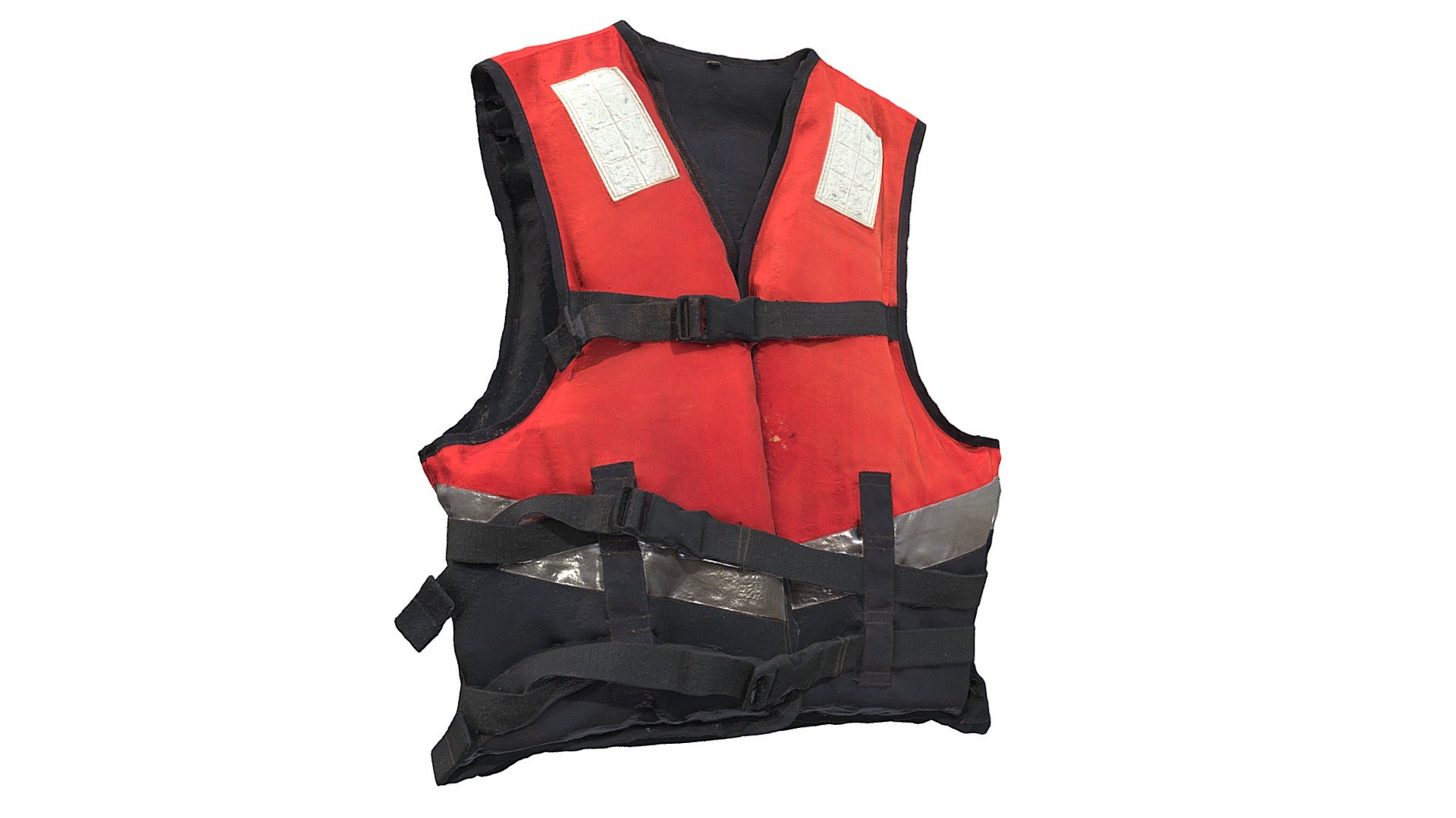 Life Jacket from Cuban Chug Boat - Download Free 3D model by University ...