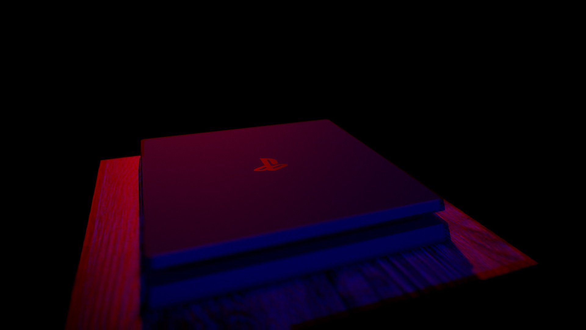 PS4 Slim - Download Free 3D model by Thales Sardinha (@Thales_Sardinha ...