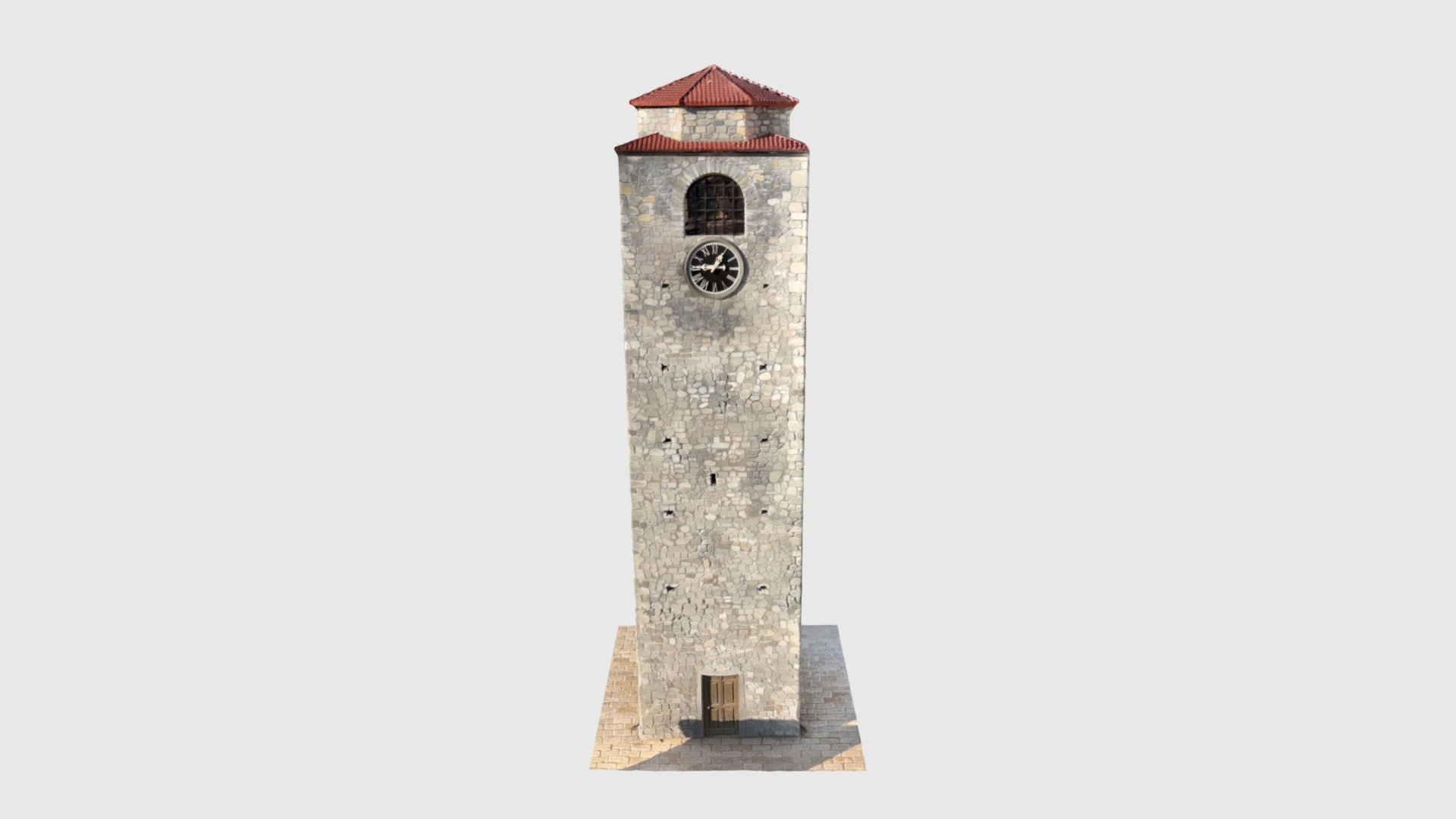 Clock Tower (Podgorica) - Download Free 3D model by omega-fi-kappa ...