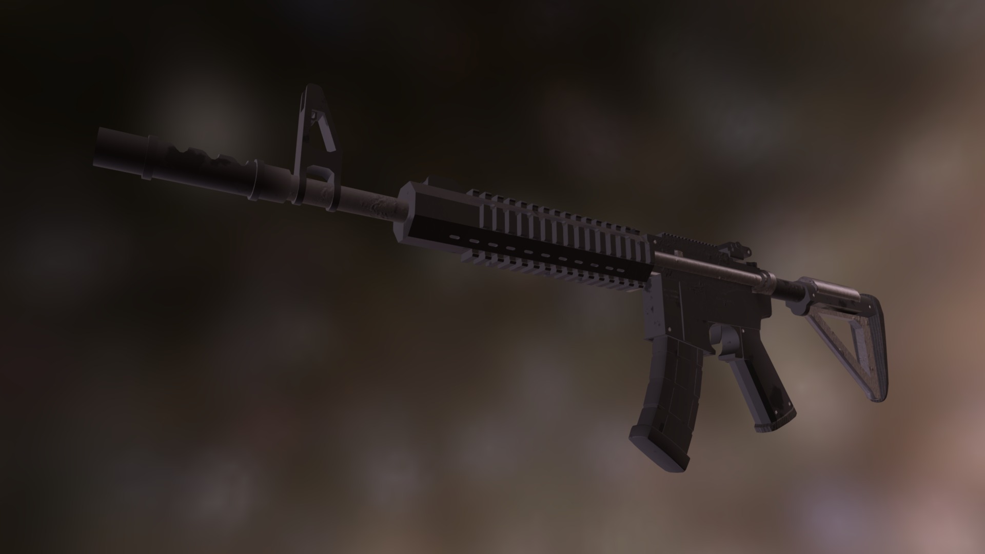 M4 Carbine Work In Progress - 3D model by Runkli [35cd06a] - Sketchfab
