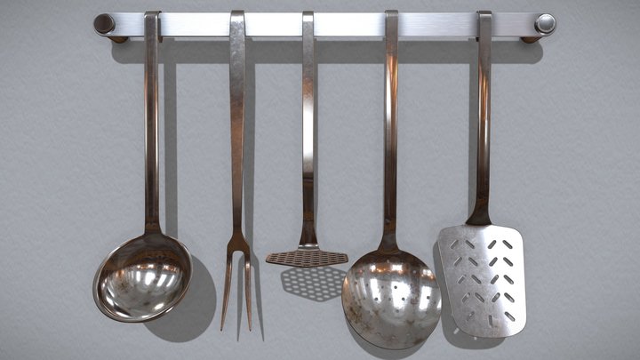 Kitchen_tools 3D models - Sketchfab