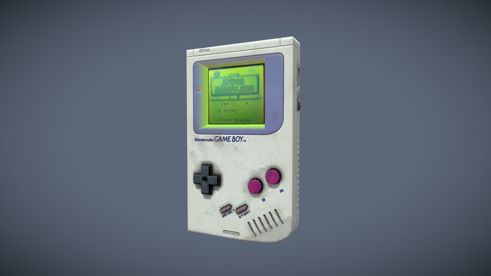 Nintendo GAME BOY - Download Free 3D model by Alice Solo (@user12350 ...