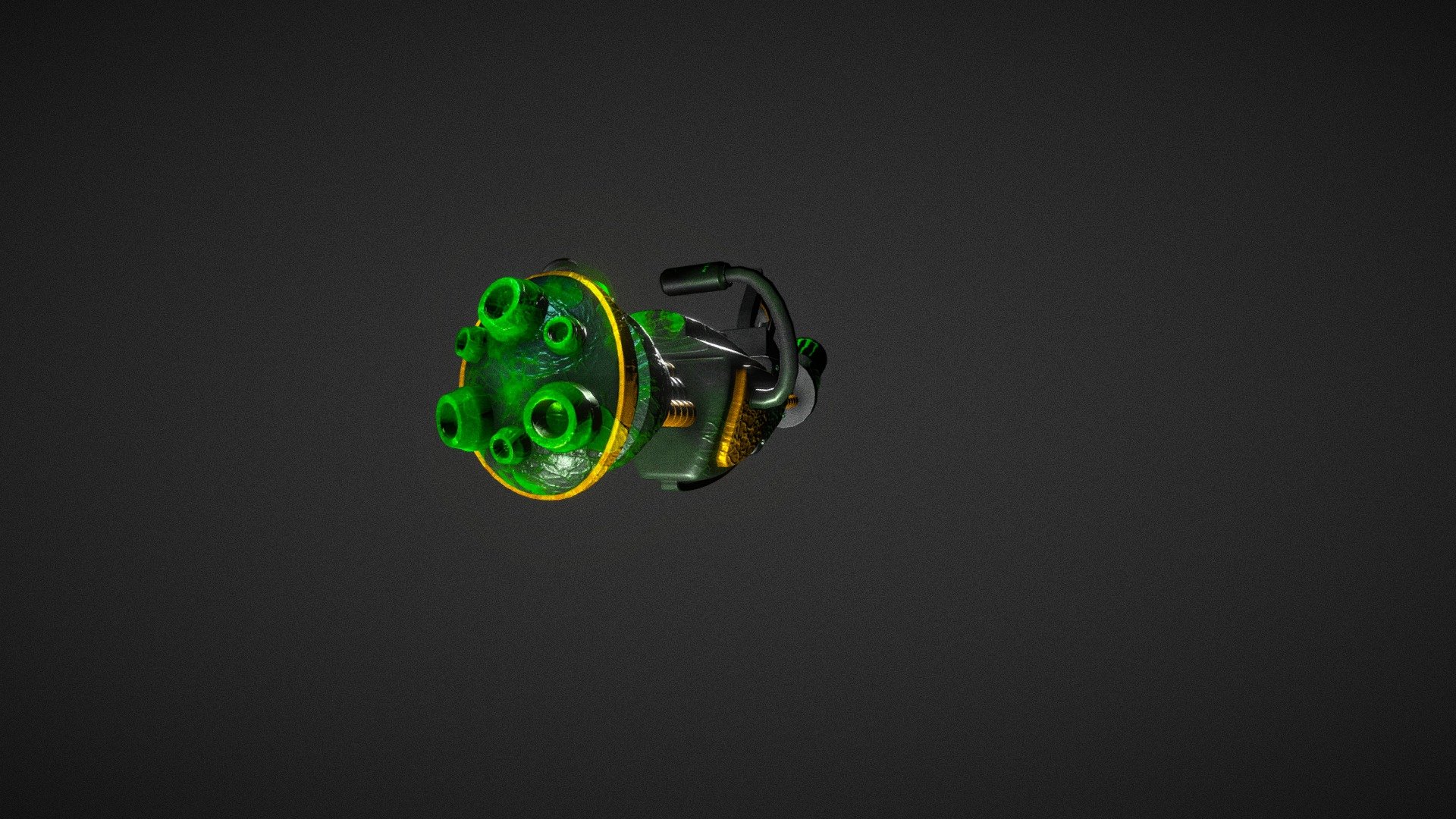 Monster Gun - 3D model by CallumV [35d0320] - Sketchfab