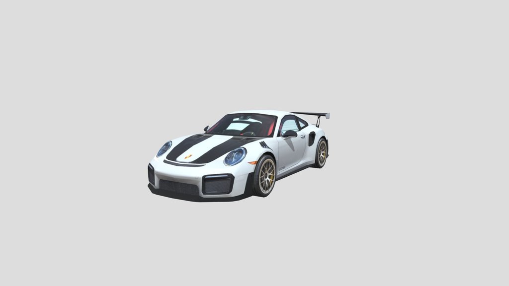 Porsche 911 gt3 rs - A 3D model collection by ffmaxinstrall - Sketchfab