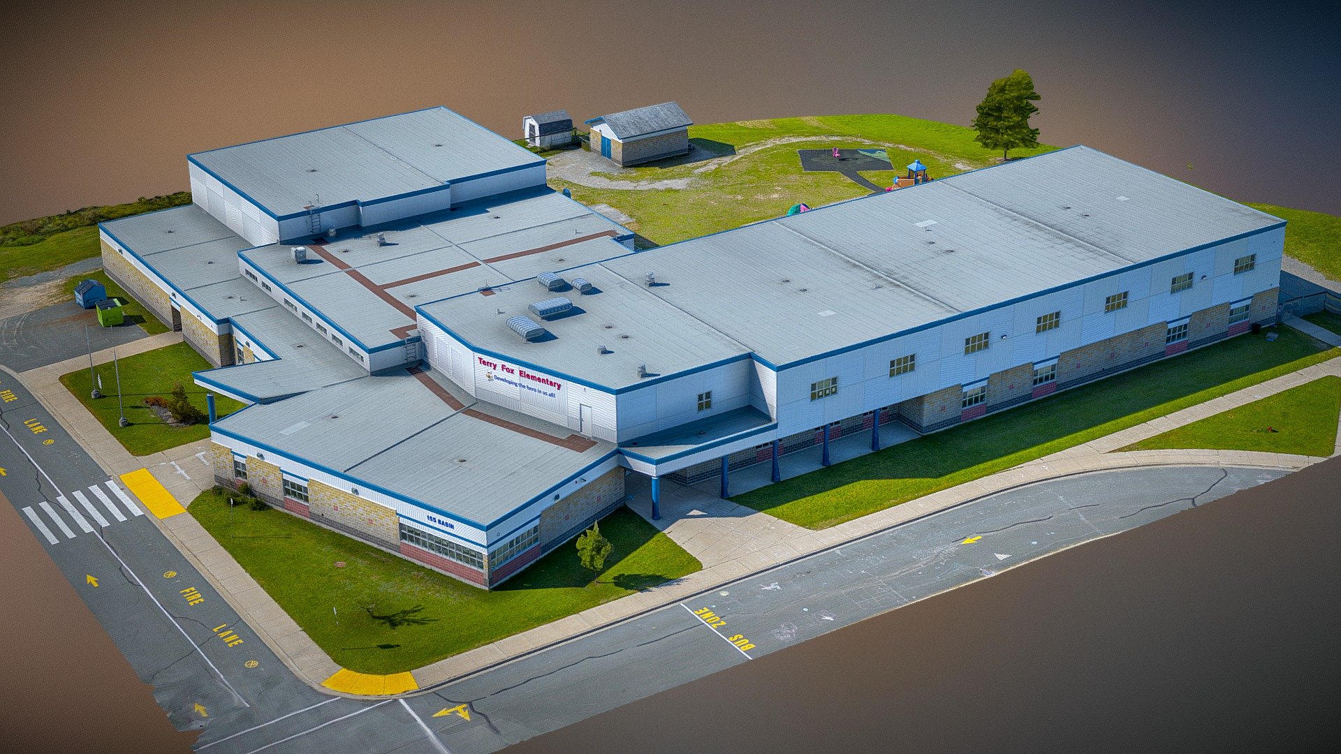 Terry Fox School Photogrammetry - Download Free 3D model by Air Digital ...