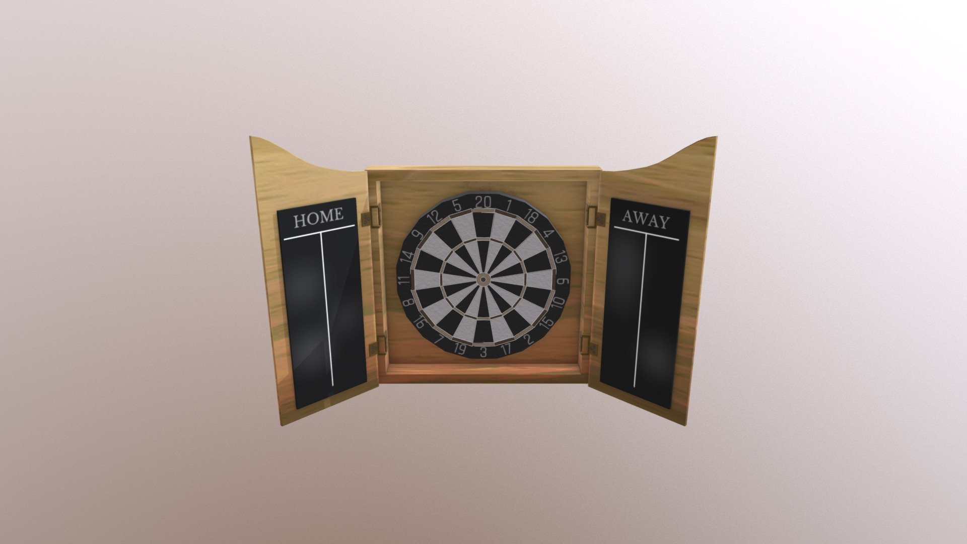 Dart Board - 3D model by Nikkidixon92 (@Mjadixon) [35d087b] - Sketchfab