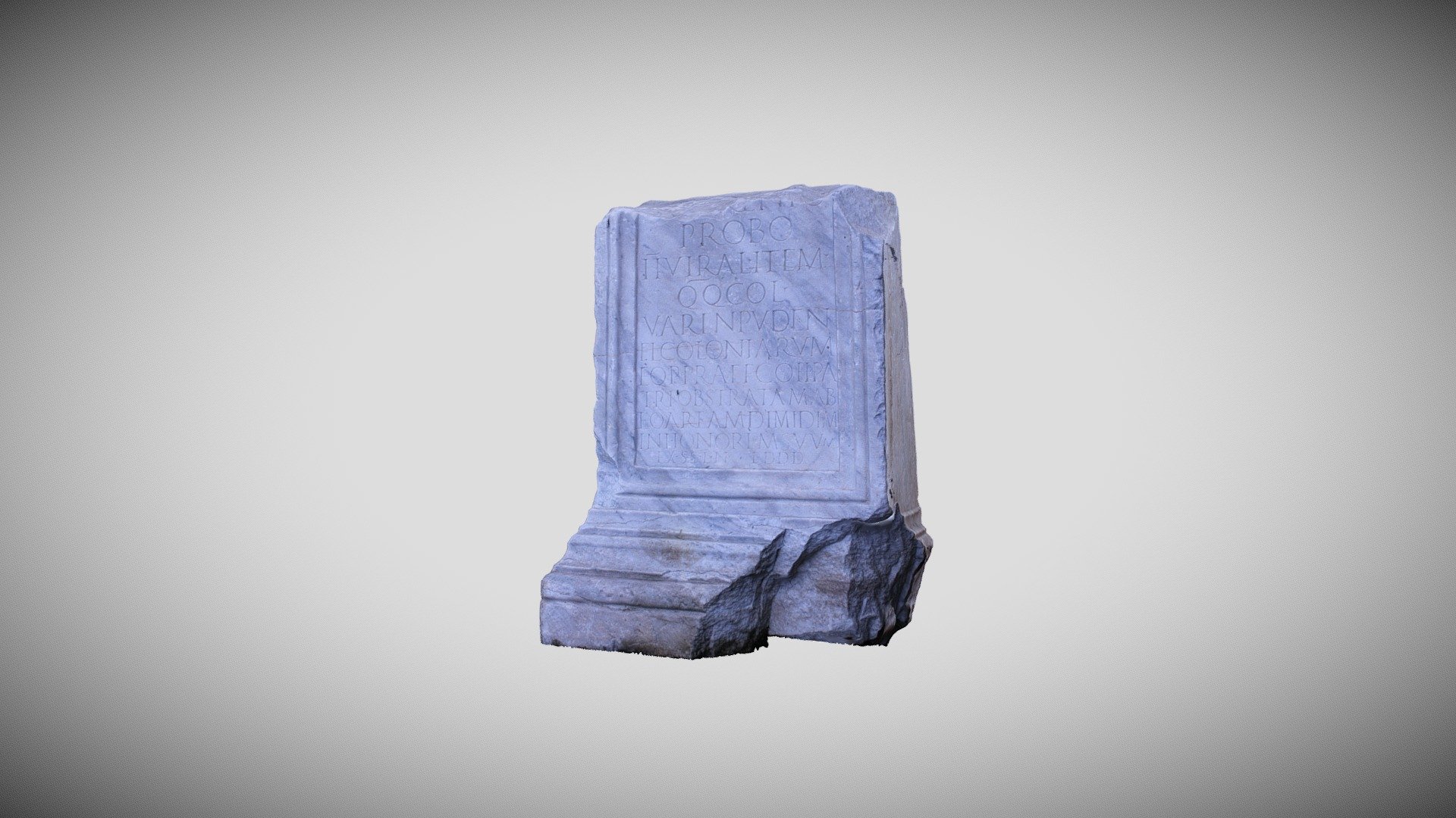 DL 57 Monument - 3D model by ARCHAEOPTIC [35d0eba] - Sketchfab