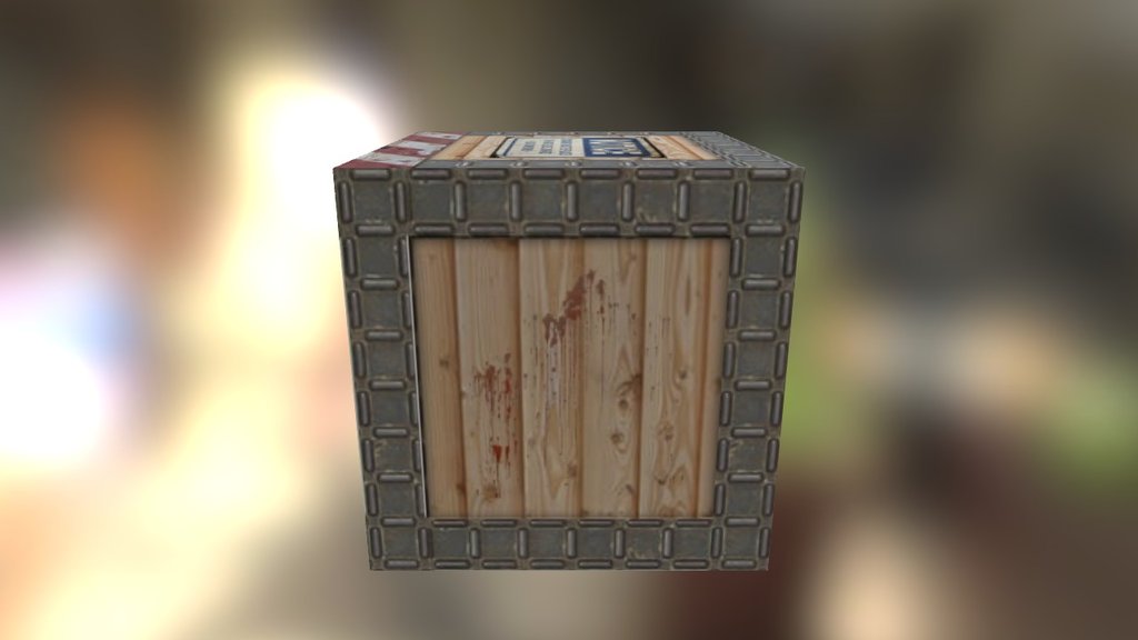 Crate - 3D model by saiwolf7 [35d2870] - Sketchfab