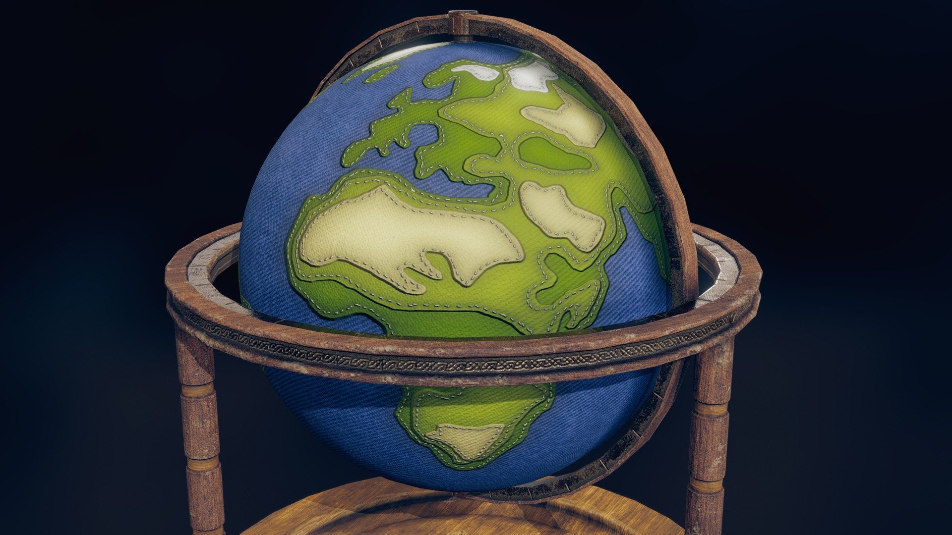 Earth - 3D model by Lis (@lishard4) [35d34d9] - Sketchfab