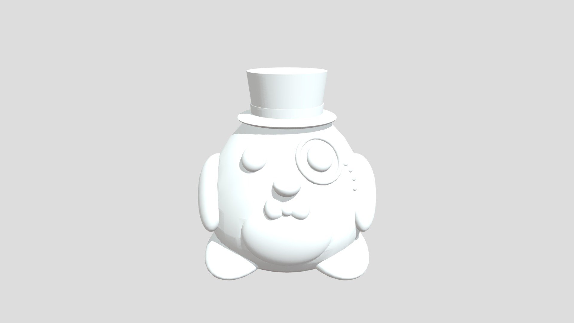 Professor Puddles - 3D model by Valerie Van Cleave (@vancleave413 ...