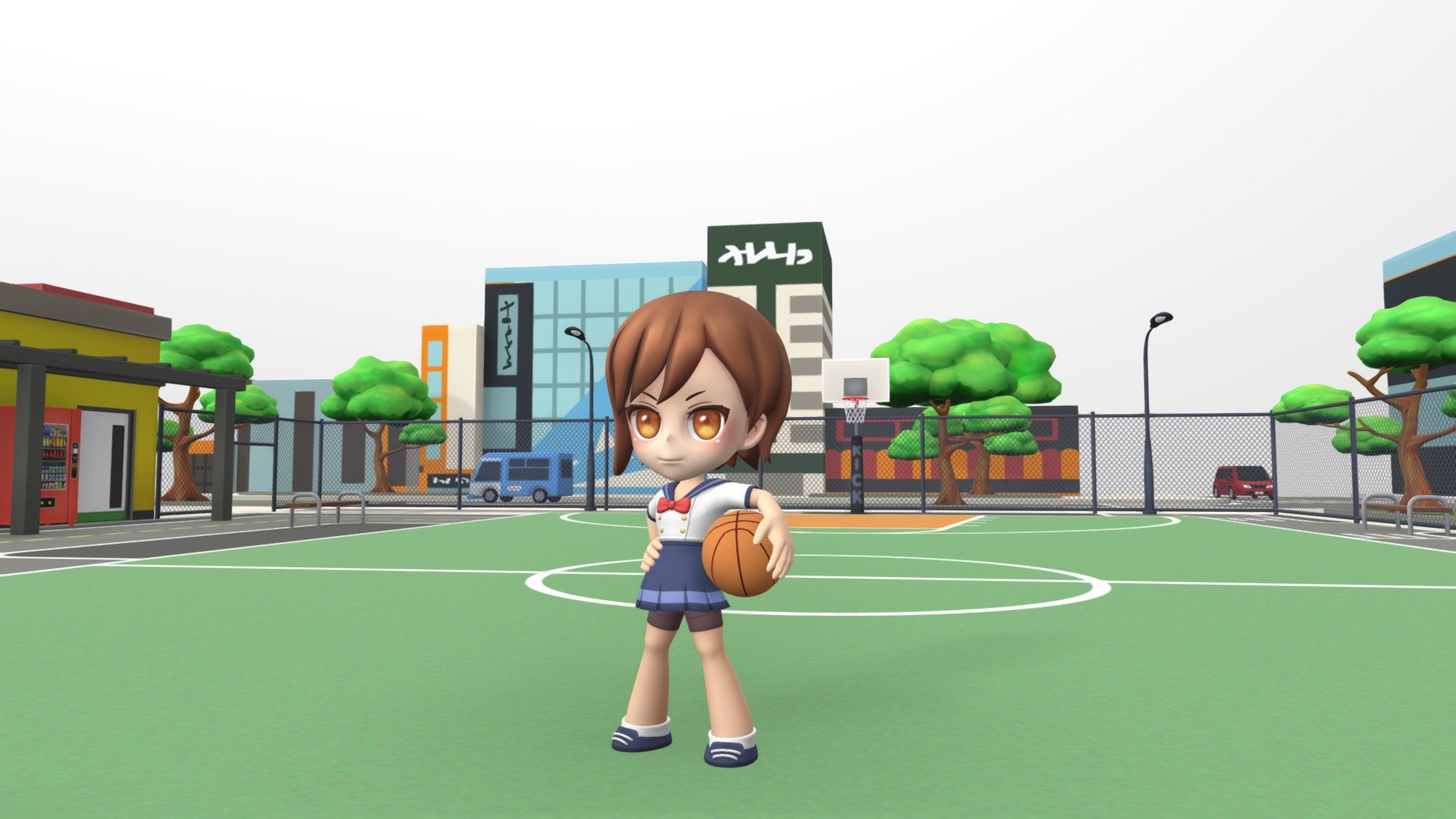 Figure-Style 3D Character Model - 3D model by mycolor [35d61e2] - Sketchfab