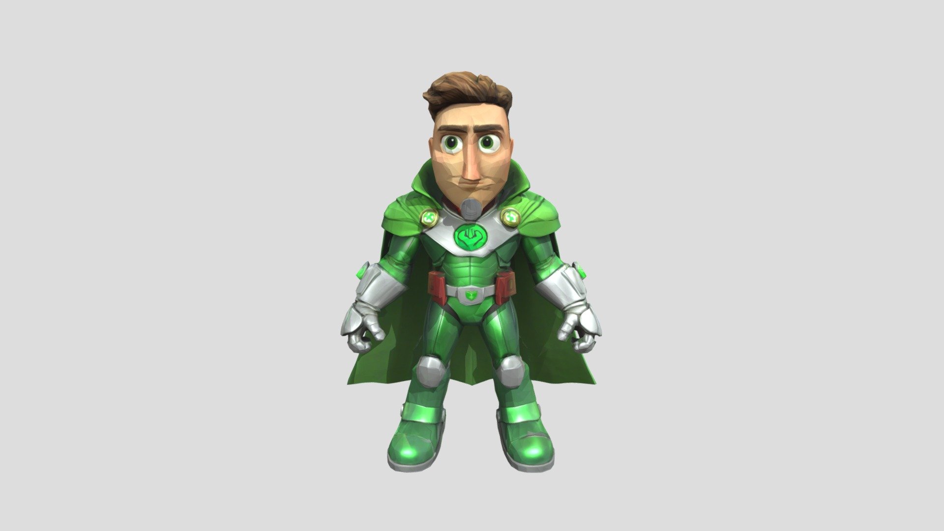 Dr. Doom 3d model cartoon Style - Download Free 3D model by Affak ...