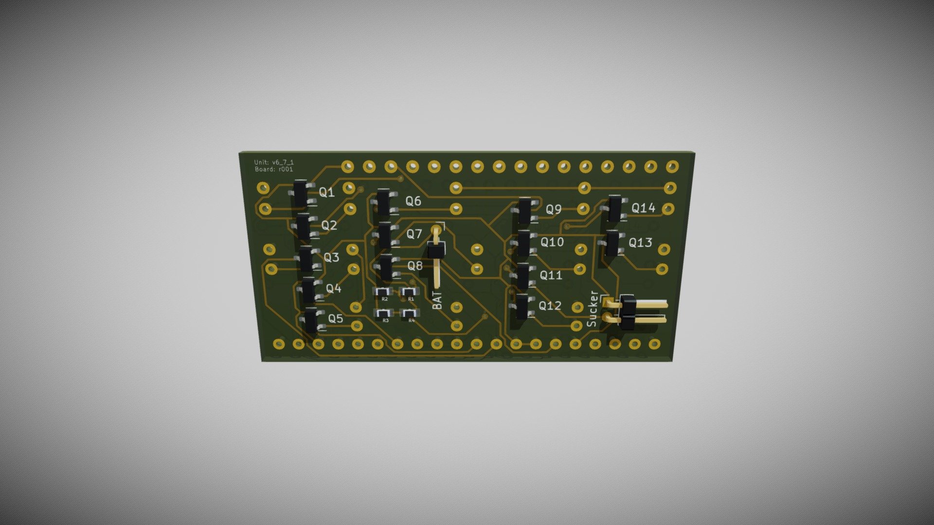 pcb_hat - 3D model by baraqu [35d7a2f] - Sketchfab