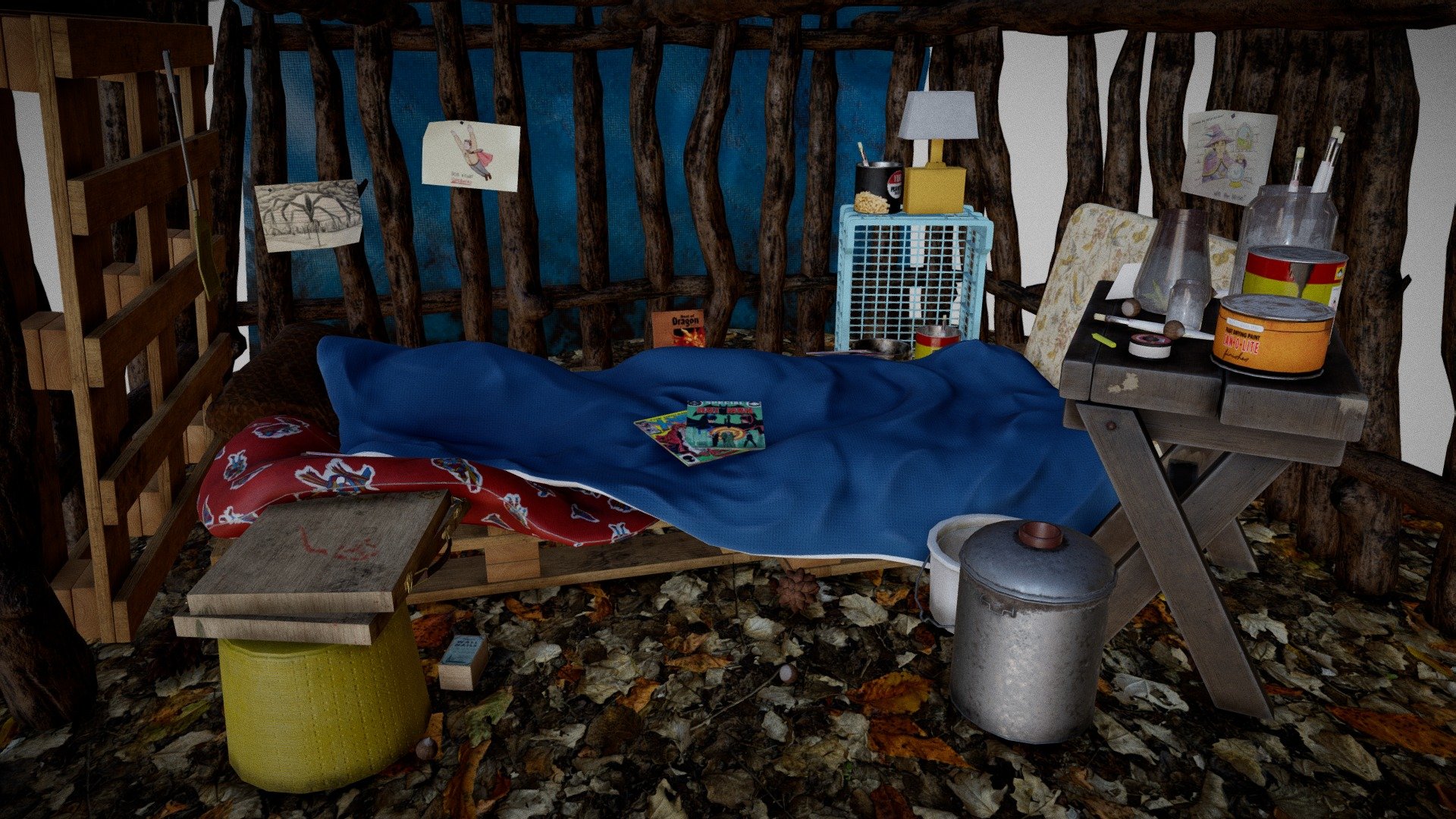Castle Byers - 3D model by brindley.christian [35da1b6] - Sketchfab