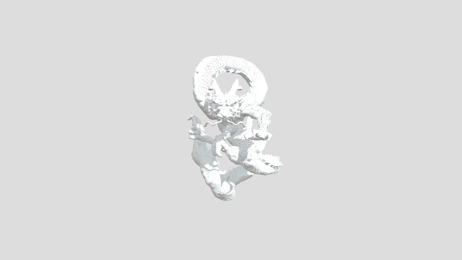Mystic Oriental Drake_model - 3D model by hirofus [35db2ce] - Sketchfab
