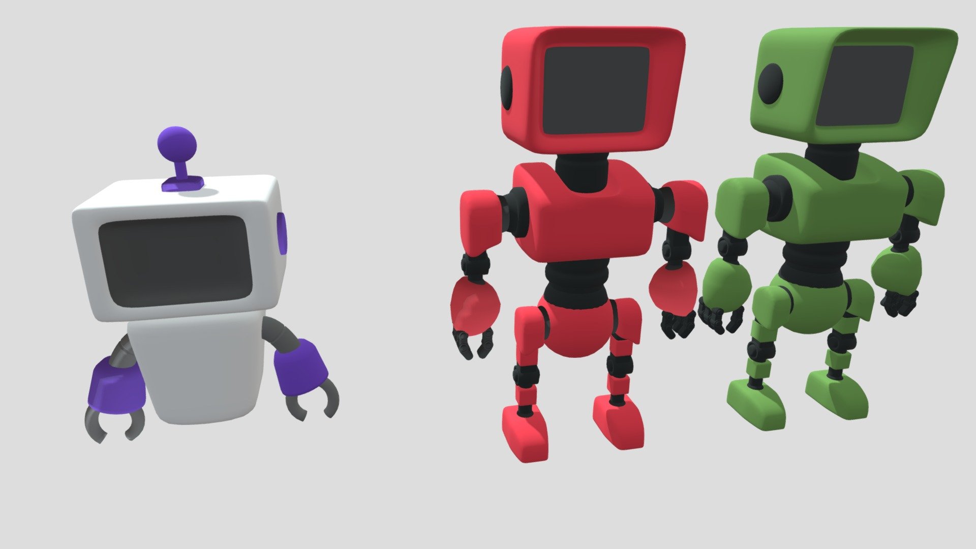 ROBOTS - 3D model by functionkrub [35dde65] - Sketchfab