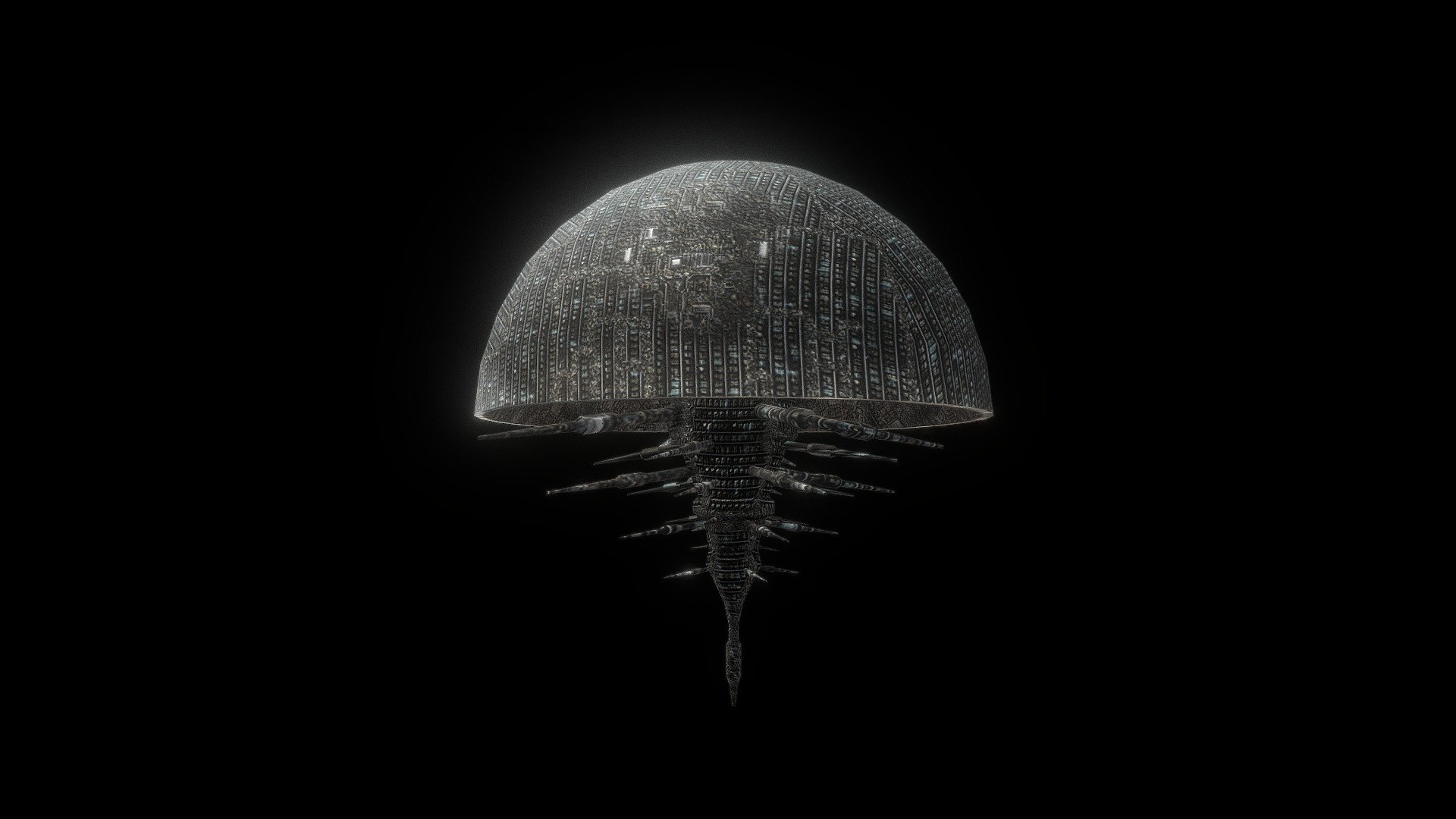 Dome Alien Ship - 3D model by Nebula Archives X (@teethisyum) [35deb12 ...