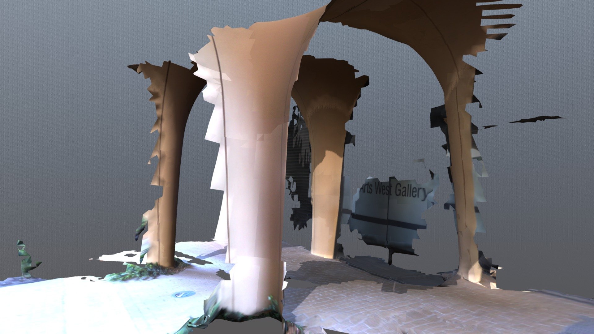 Arts West Extwerior via canvas Structure Scanner - 3D model by ...
