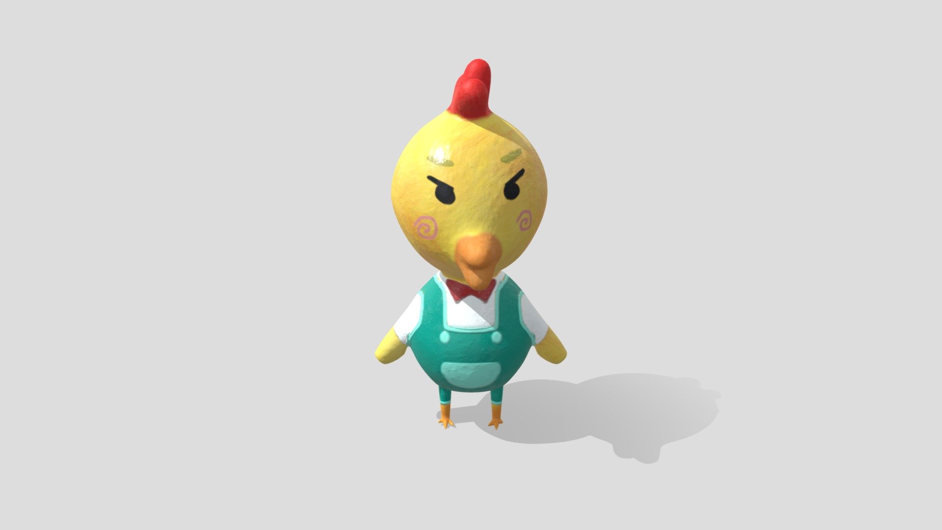 Chicken - 3D model by Lu0412 [35df3a6] - Sketchfab