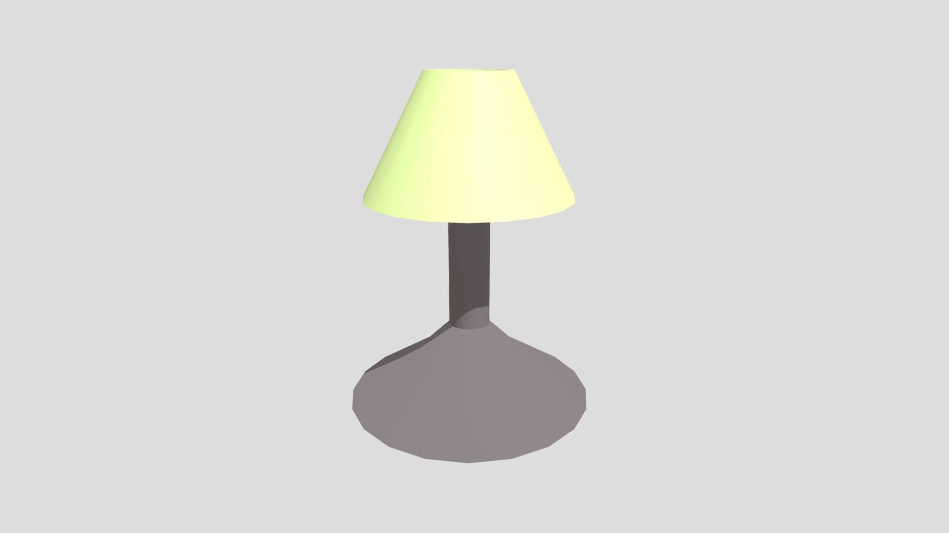 table lamp obj - Download Free 3D model by anwarhusain7021 [35e17ac ...