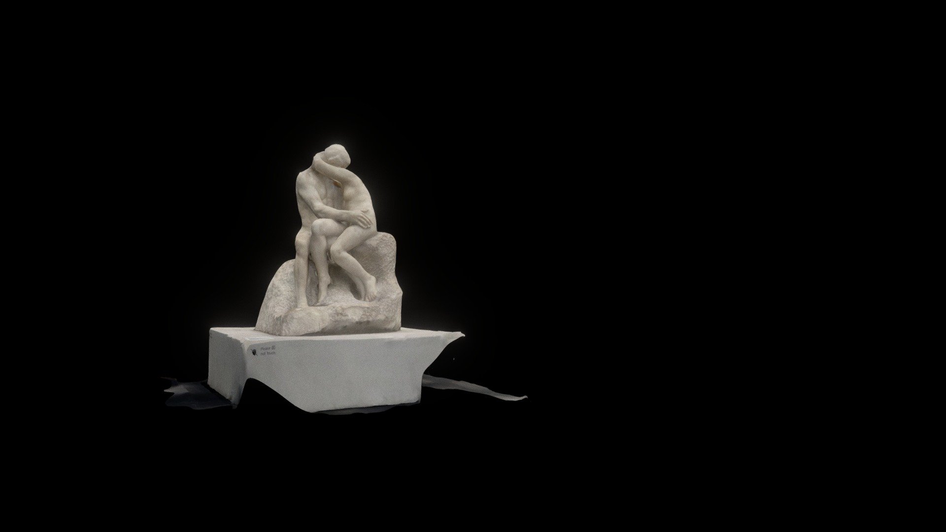The Kiss - Rodin - 3D model by jack_merrell [35e1b77] - Sketchfab