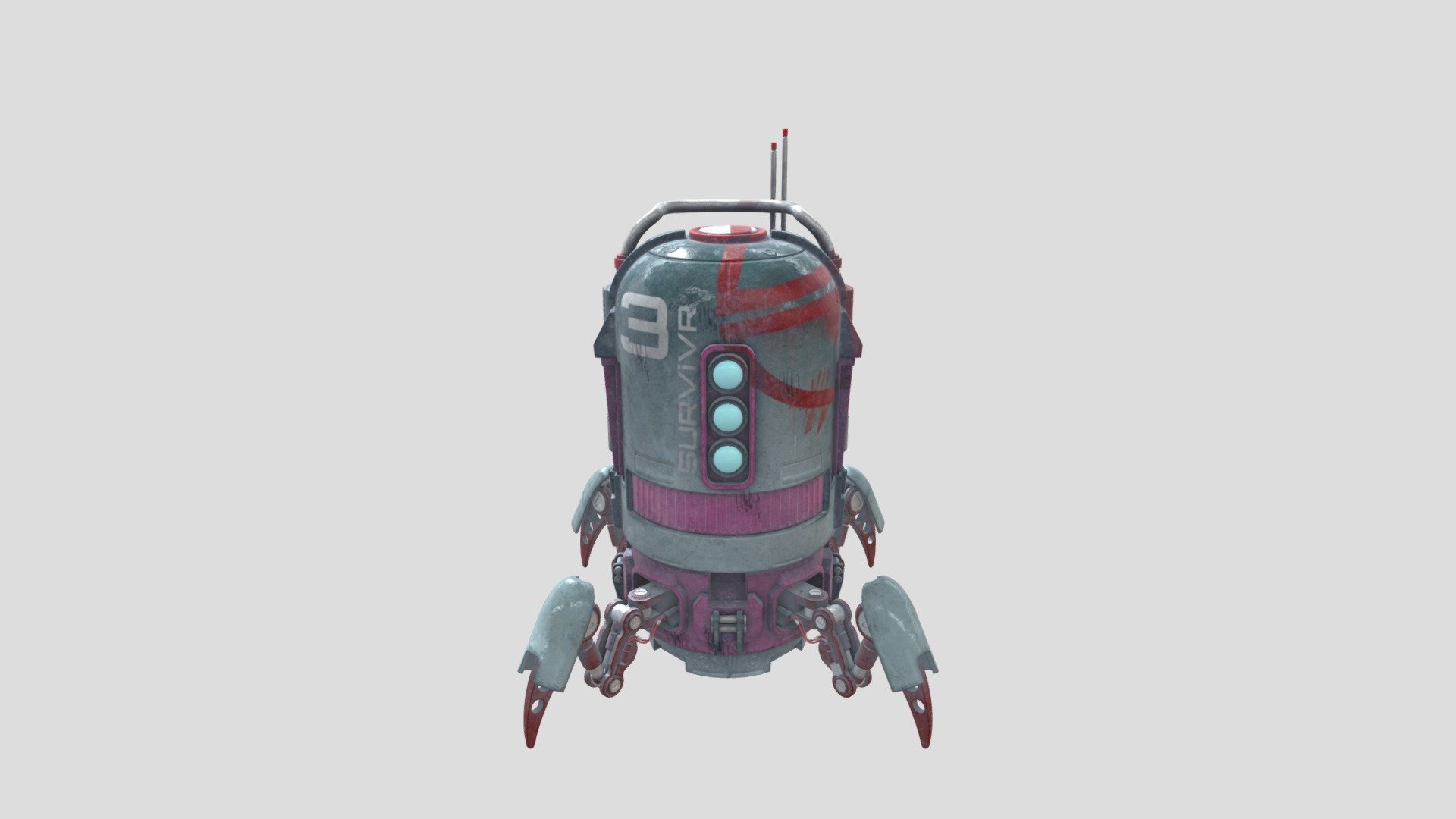 Substance 3d adobe spiderbot - 3D model by StarrCasson [35e2a9c ...