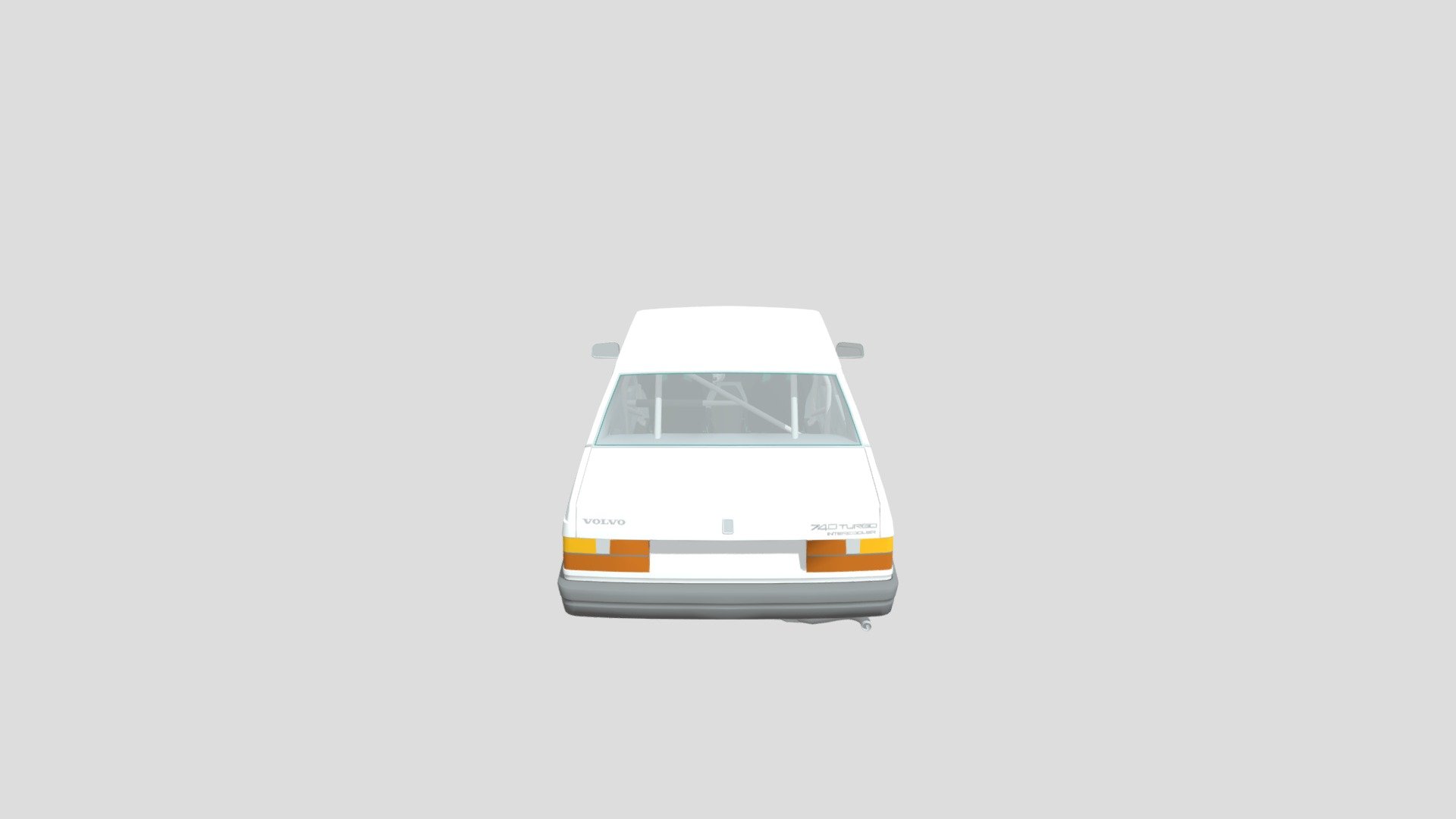 Volvo-740 - 3D model by sebastian.c.bertilsson [35e3a64] - Sketchfab