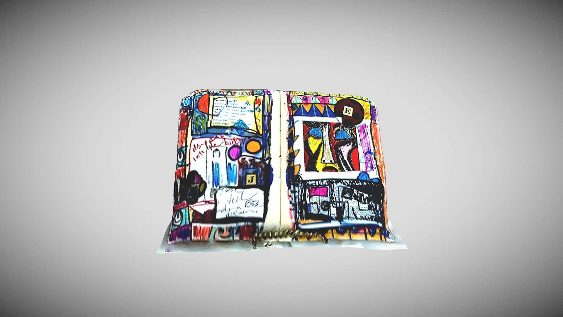 altered book - Download Free 3D model by donnaskuhn [35e43e5] - Sketchfab