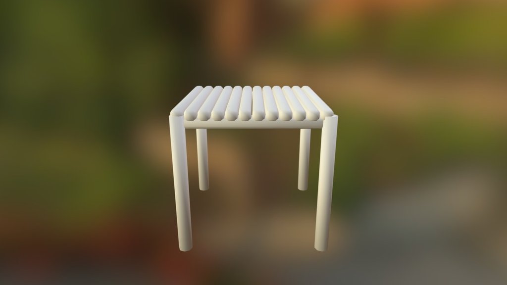 Playground - Simple Wooden Platform - 3D model by krajca [35e50e0 ...