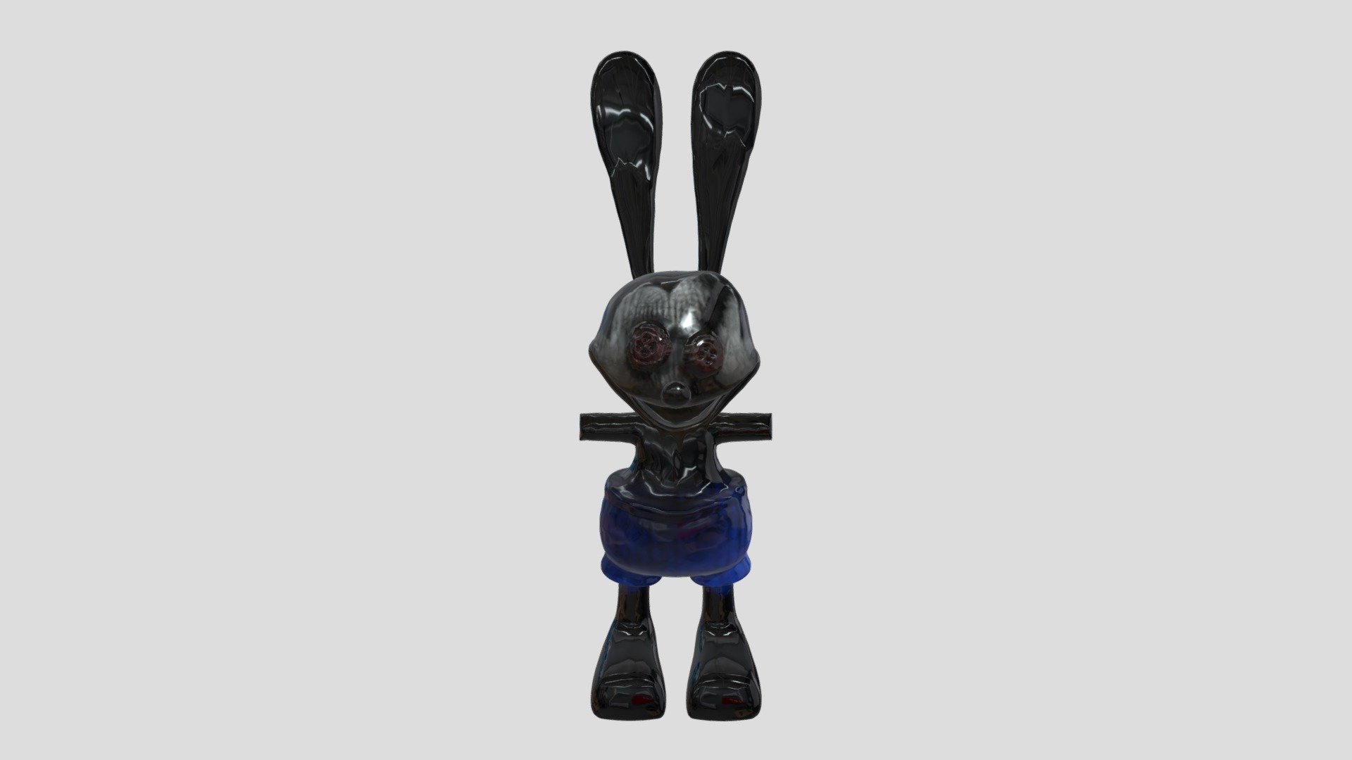 Button eyes freak - 3D model by Willy (@teee11042562) [35e53b4] - Sketchfab