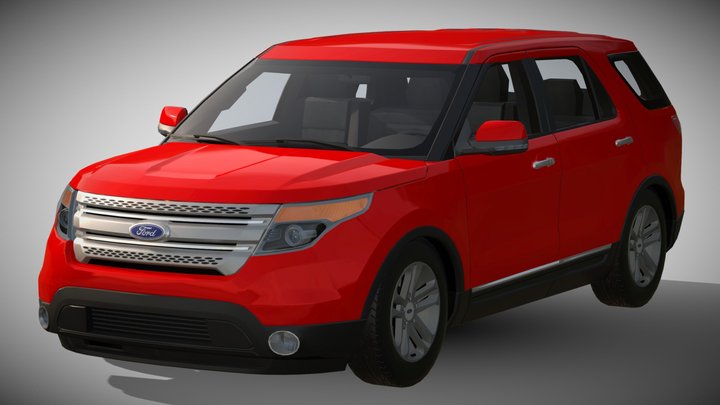 Ford-explorer 3D models - Sketchfab