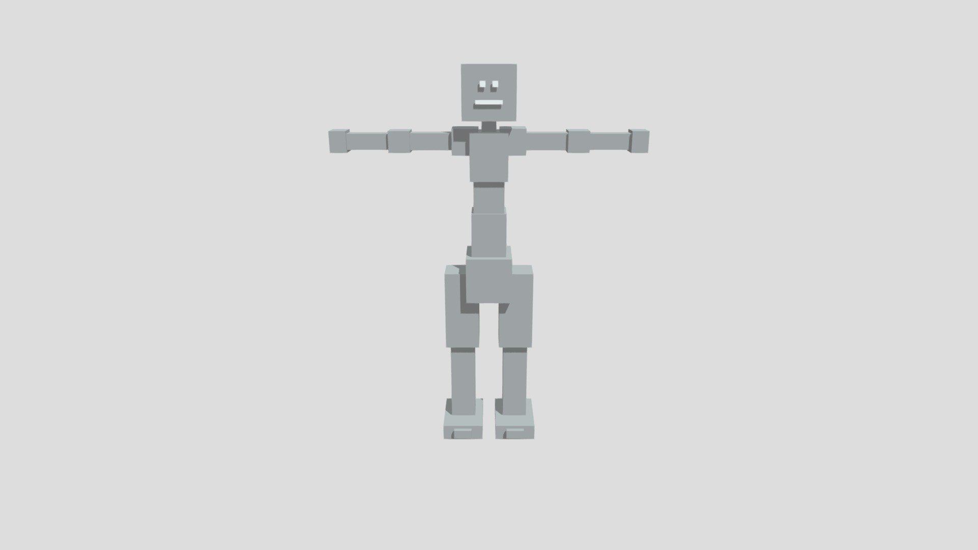 Block Man - 3D model by zadymentn [35e5914] - Sketchfab