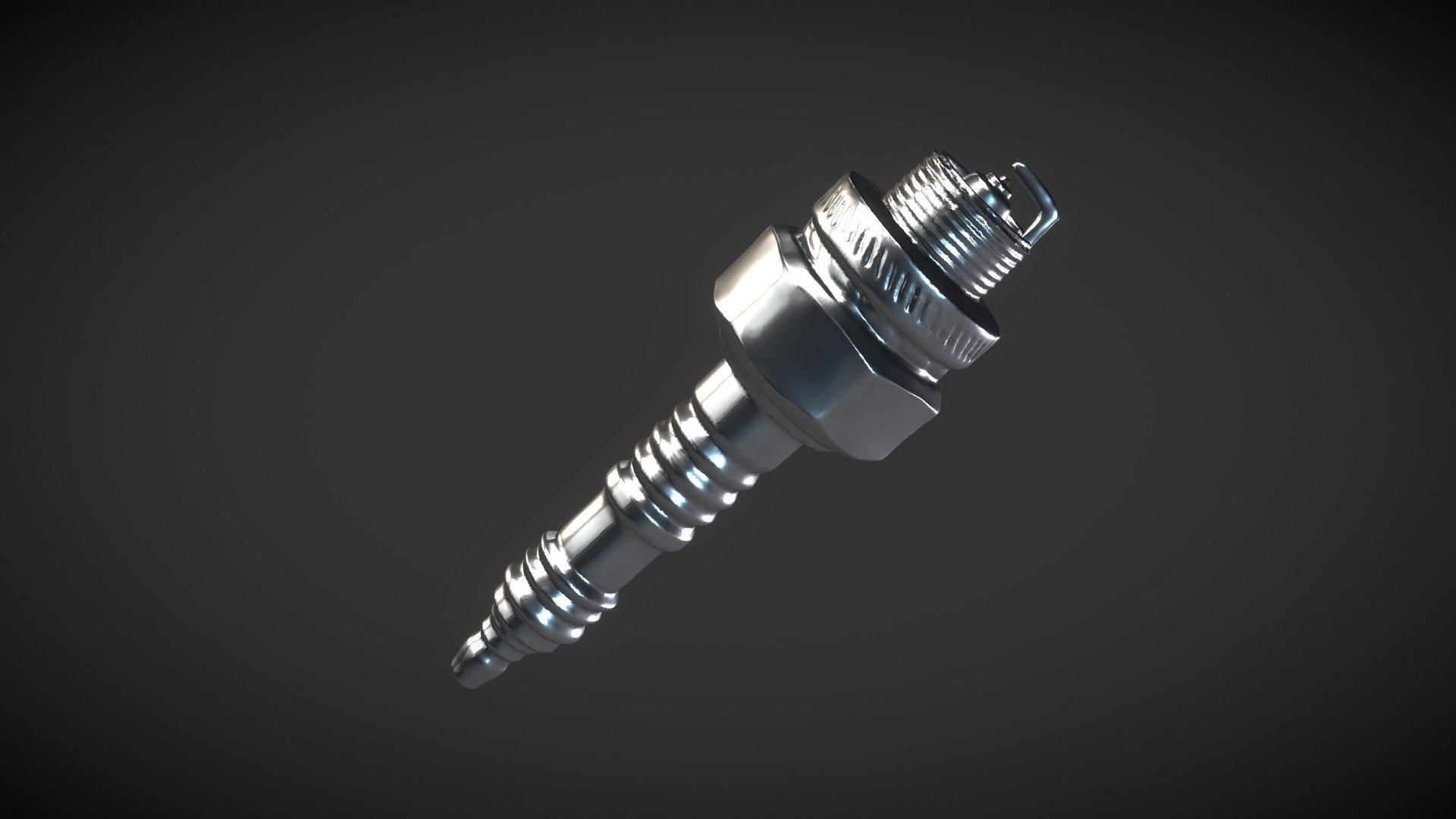 Sculpt January 2018 - 30 Vehicle - Spark Plug - 3D model by Amanpreet ...