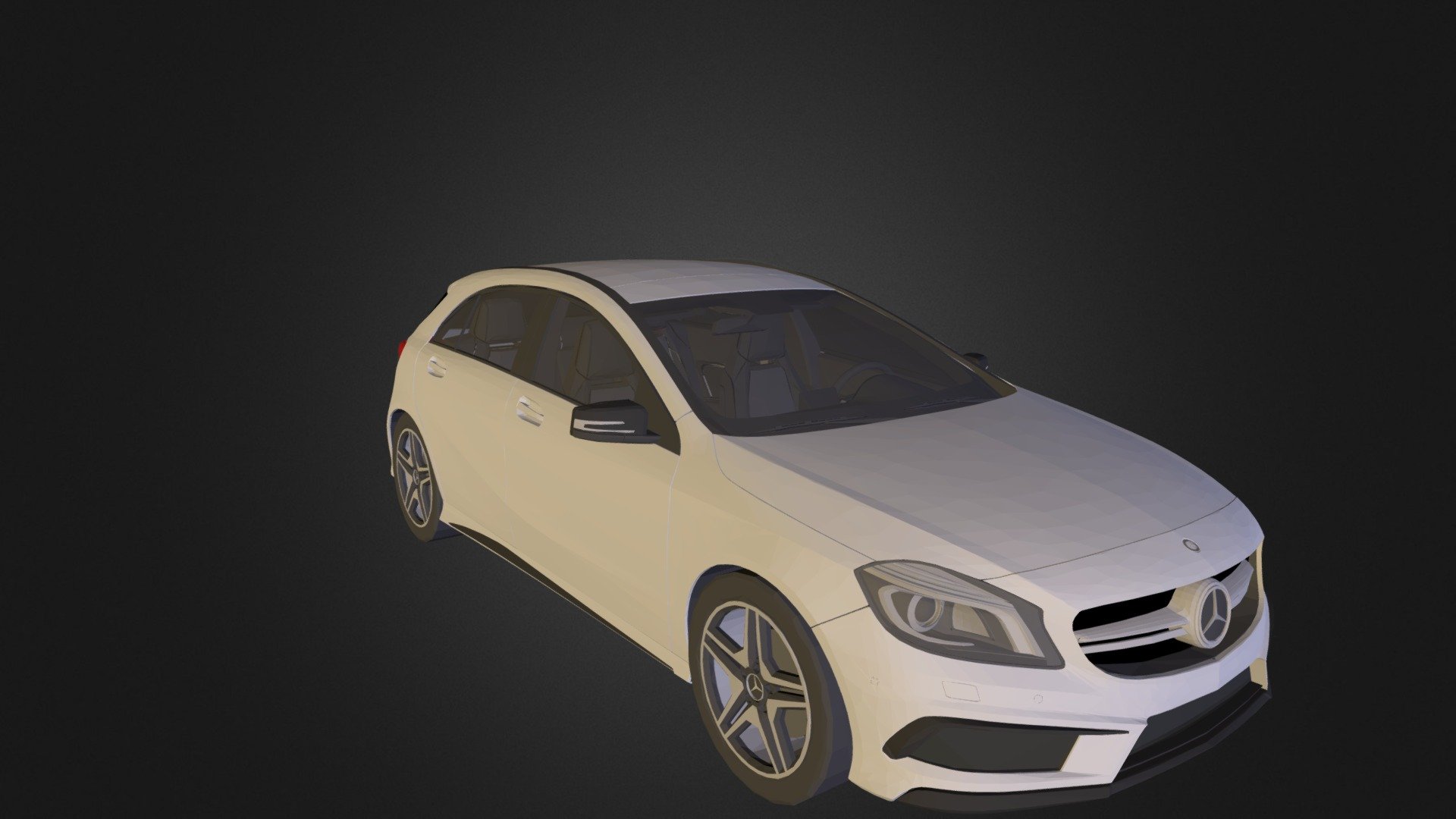 Mercedes-Benz A45 AMG - 3D model by MercedesSaigon.com [35e69a4 ...