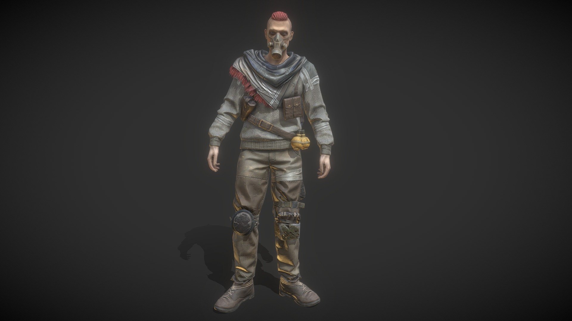 Survivor 1 - 3D model by Anand Mahal (@AnandMahal) [35e7bcf] - Sketchfab