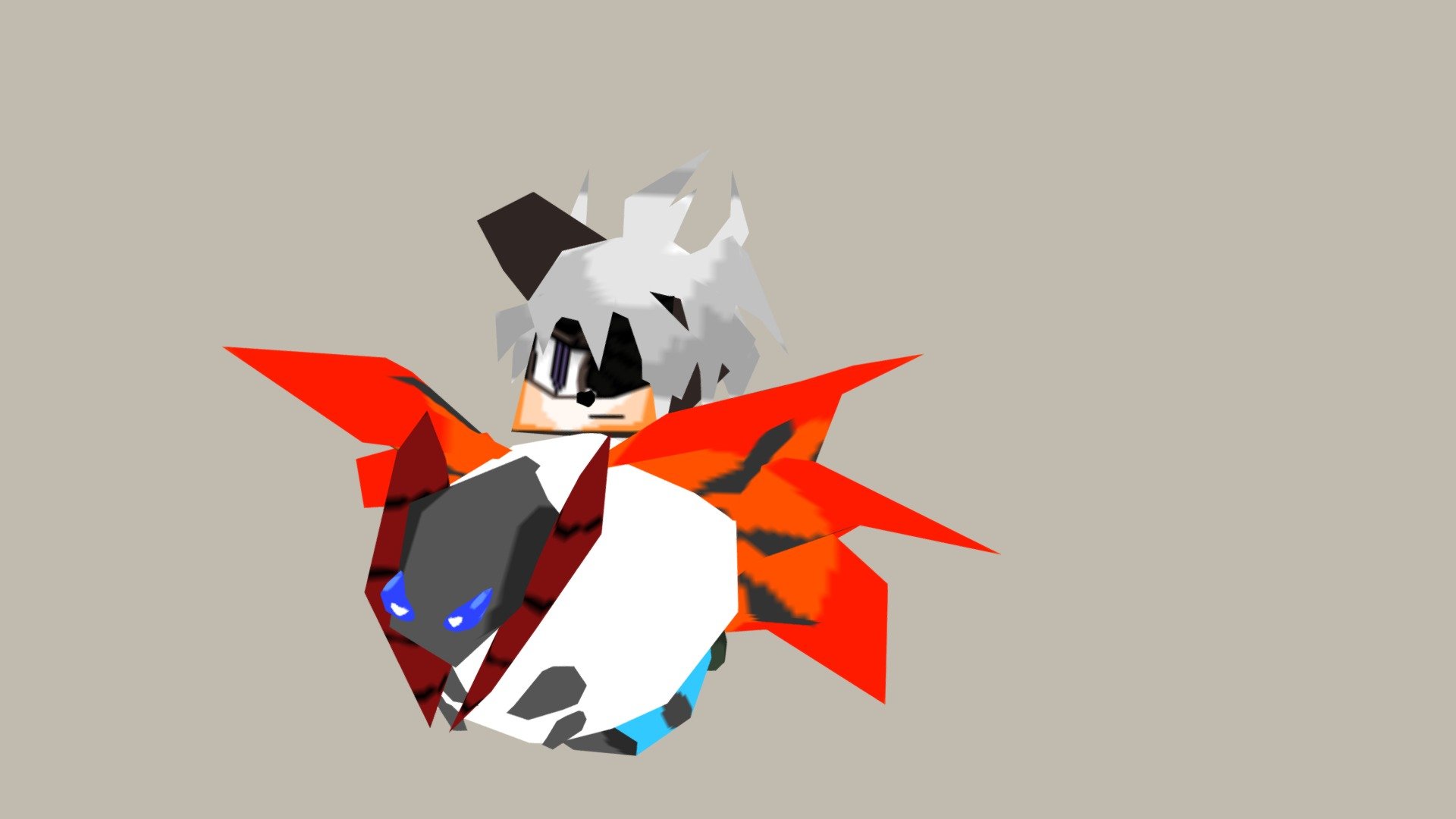Hantom mounted in Volcarona - 3D model by HantomPro [35e8155] - Sketchfab