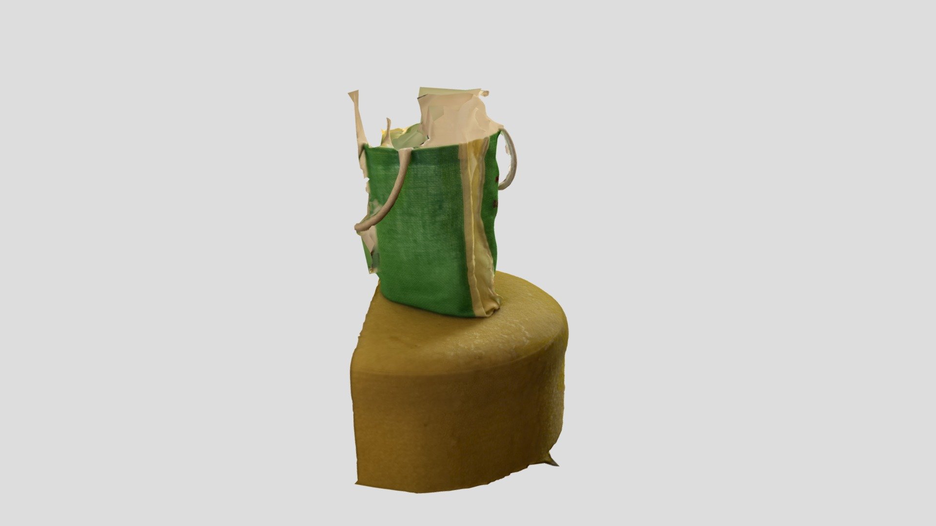Jute bag - Download Free 3D model by pugazh [35e9c6c] - Sketchfab