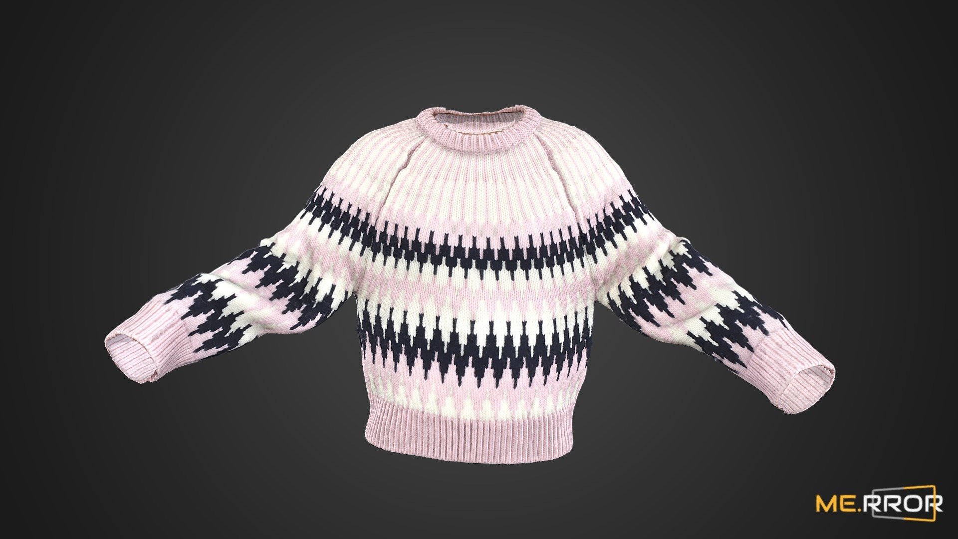 Pink Pattern Knit - Buy Royalty Free 3D model by ME.RROR Studio ...
