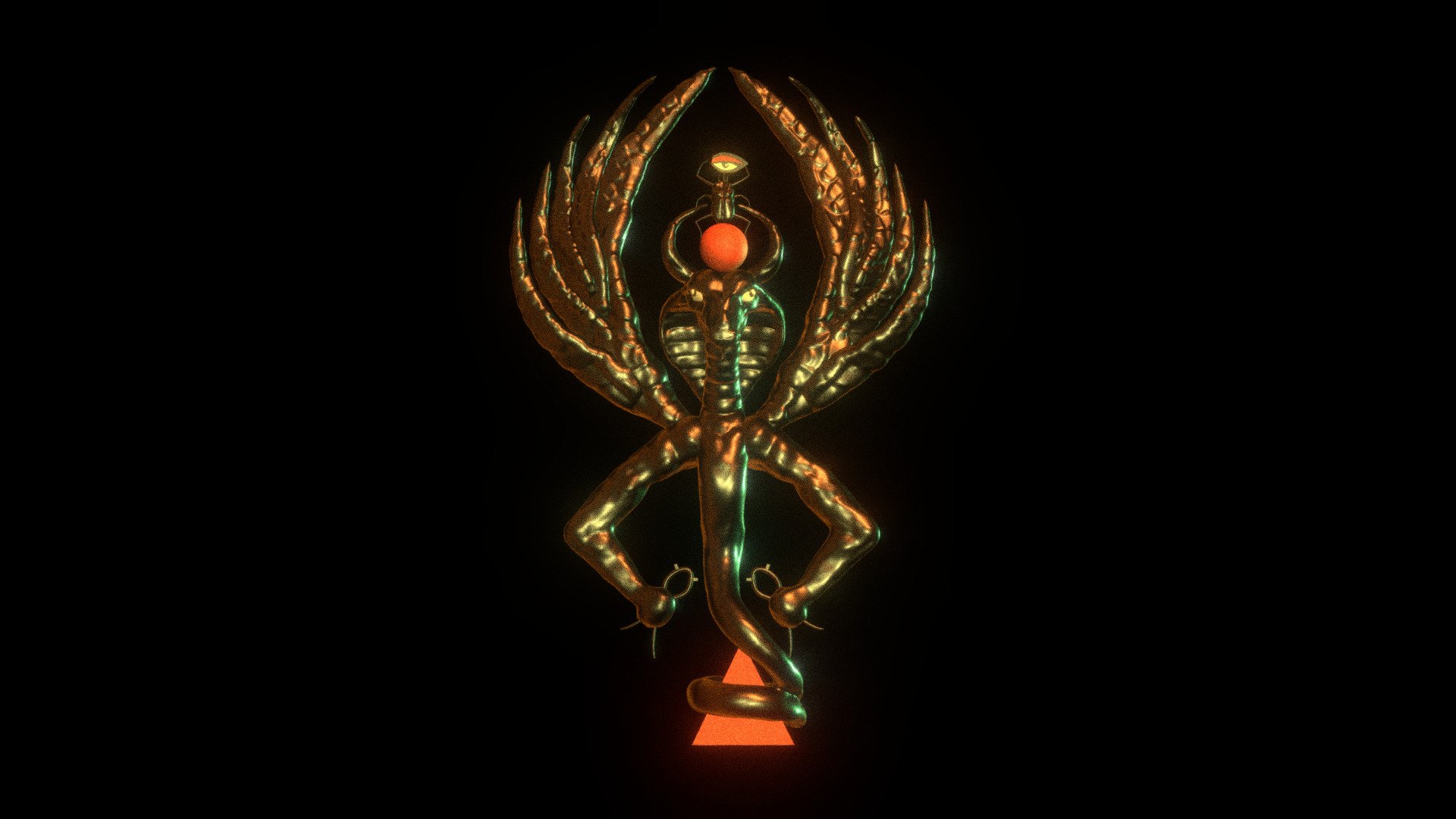 Sun Ra and his Arkestra Logo - 3D model by yugengen [35ebb05] - Sketchfab