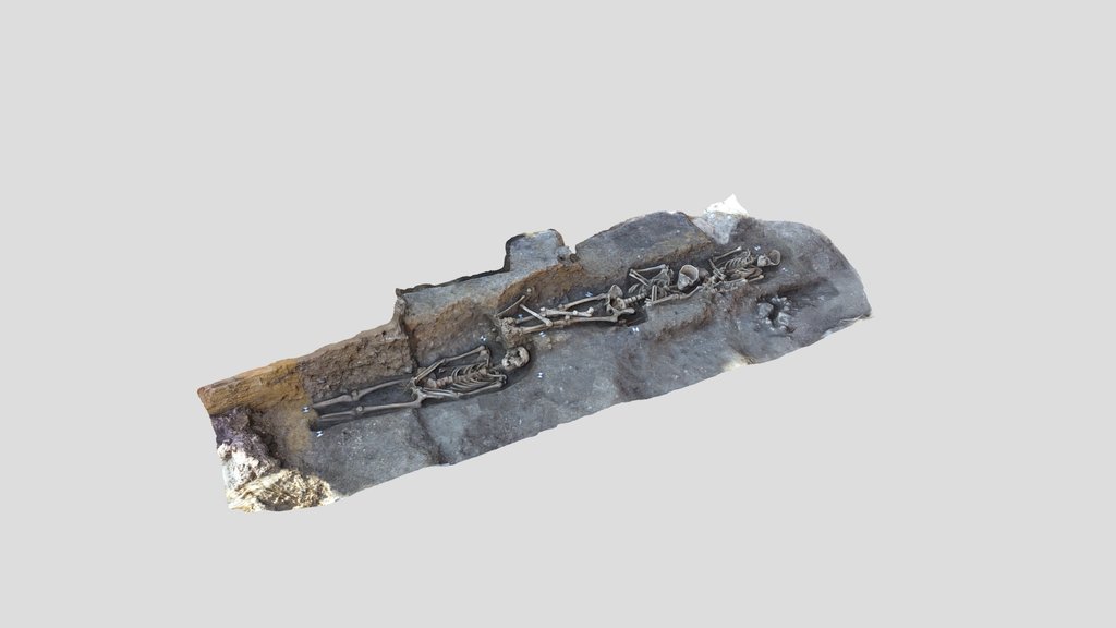 Digital Bioarchaeology - burials and graves - A 3D model collection by ...